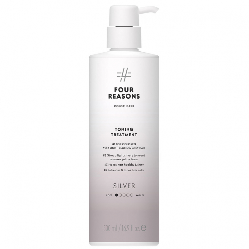 Four Reasons Toning Treatment Silver (500 ml) | Laaja valikoima j